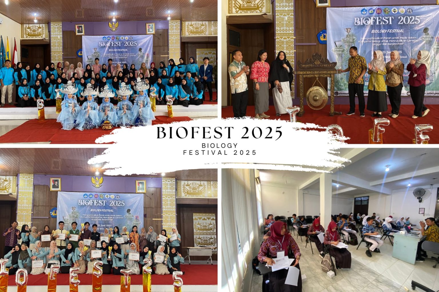 Formandibula FKIP Unila Sukses Gelar BIOFEST 2025, Perkuat Eksistensi Pendidikan Biologi di ...